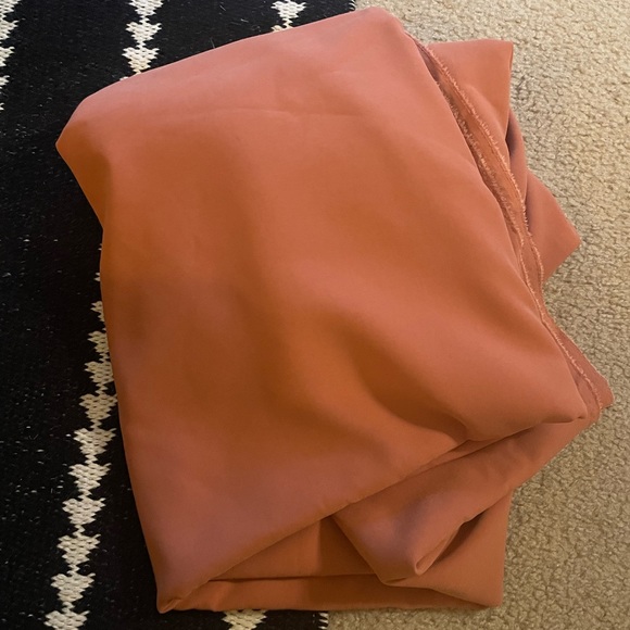 Other | 5 Yards Salmon Gabardine Fabric By The Yard | Poshmark